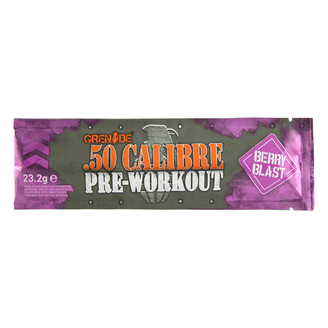Buy Grenade .50 Calibre Pre-Workout Berry Blast 23.2g | London Grocery
