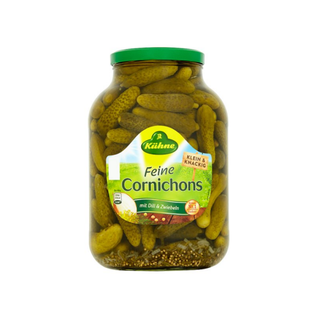 Kühne Cornichons 2450g x 4 cases | London Grocery