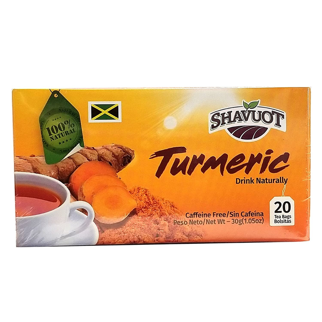 Buy Shavuot Turmeric Tea 6 x 24’s | London Grocery