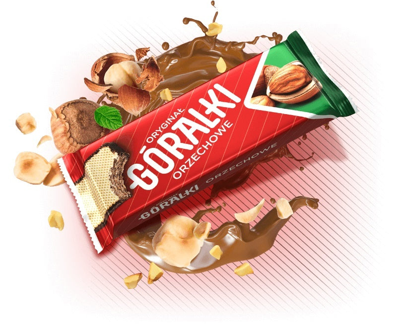 Buy 36x Goralki Orzechowe 45g | London Grocery