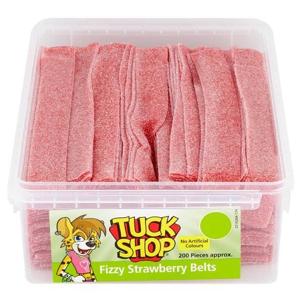 Shop Fizzy-Strawberry-Belts-1.3kg Online | London Grocery