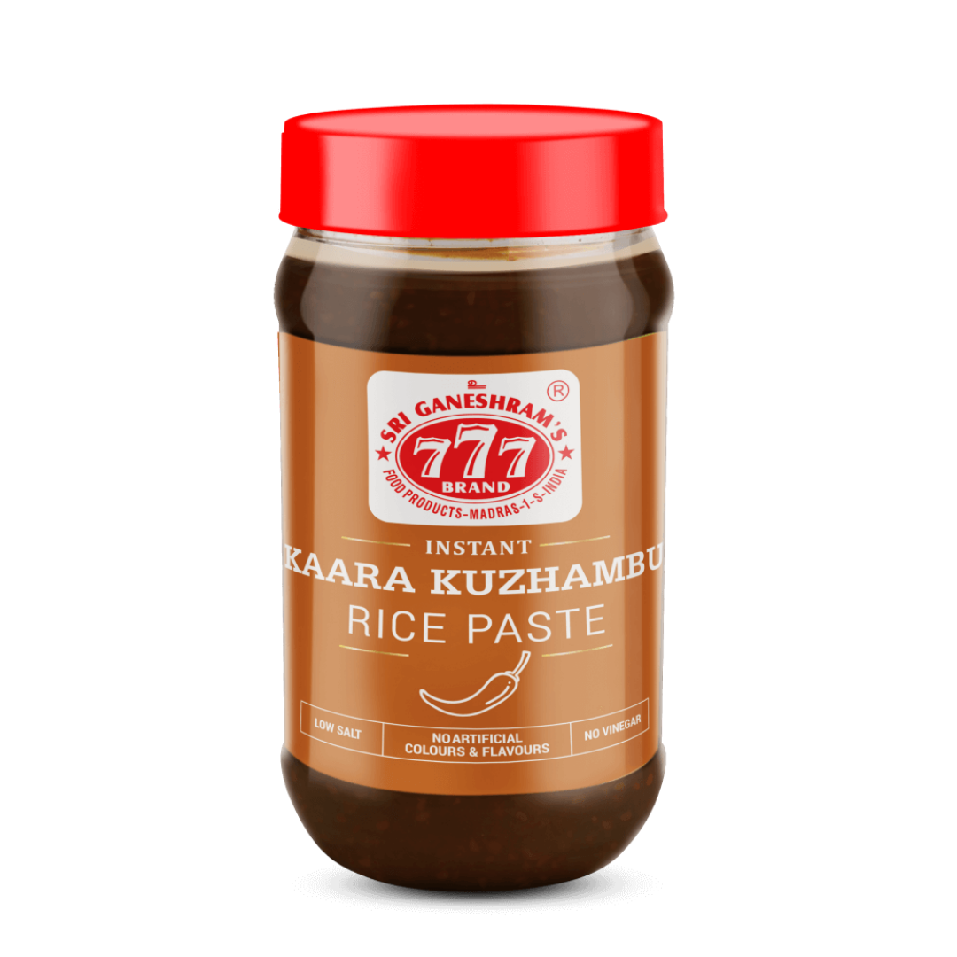 777 Kara Kuzhambu Rice Paste 300gr x 6 Pack