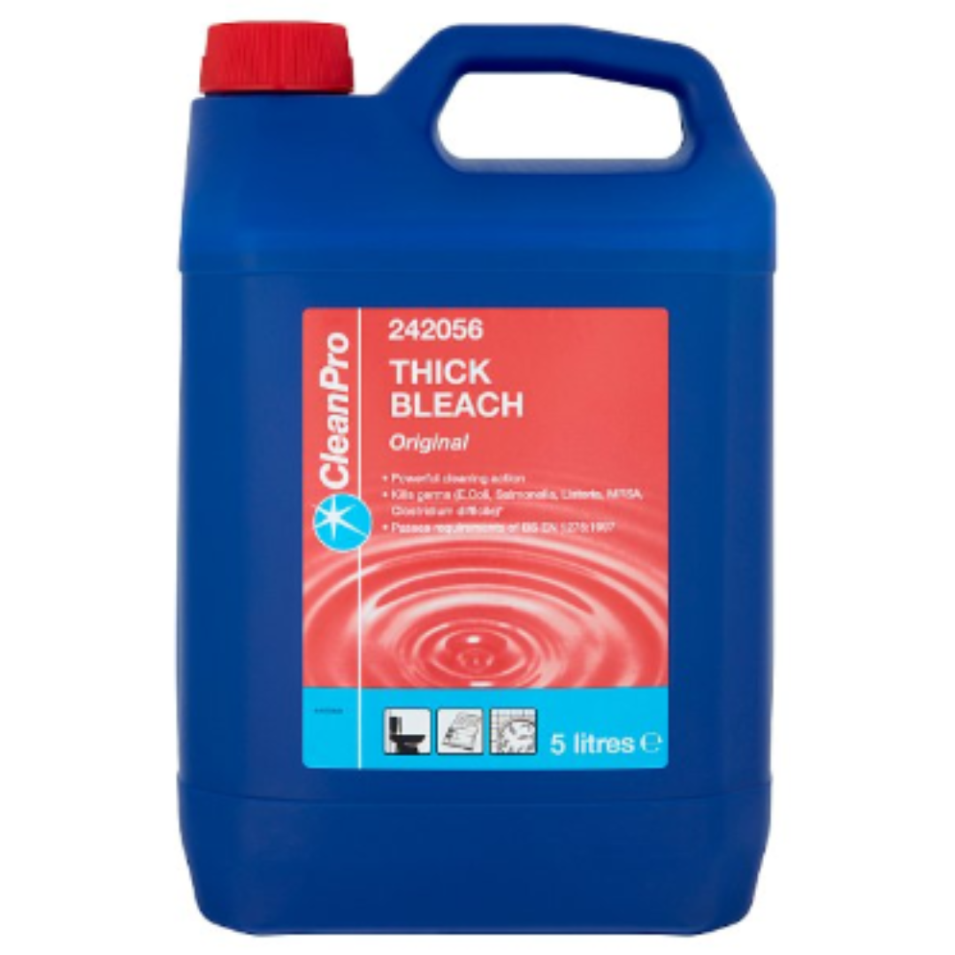 Buy CleanPro Thick Bleach Original 5 Litres x 3 | London Grocery