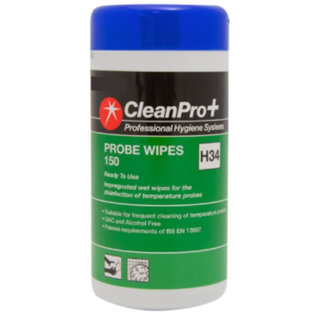 Buy CleanPro+ Probe Wipes H34 150 x 1 | London Grocery