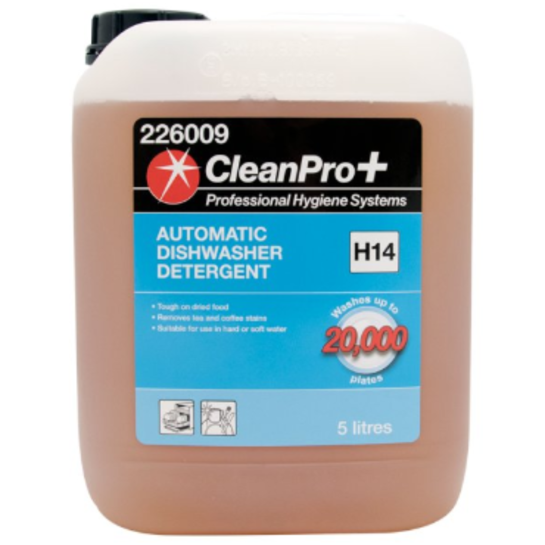 Buy CleanPro+ Automatic Dishwasher Detergent H14 5 Litres x 1 | London ...