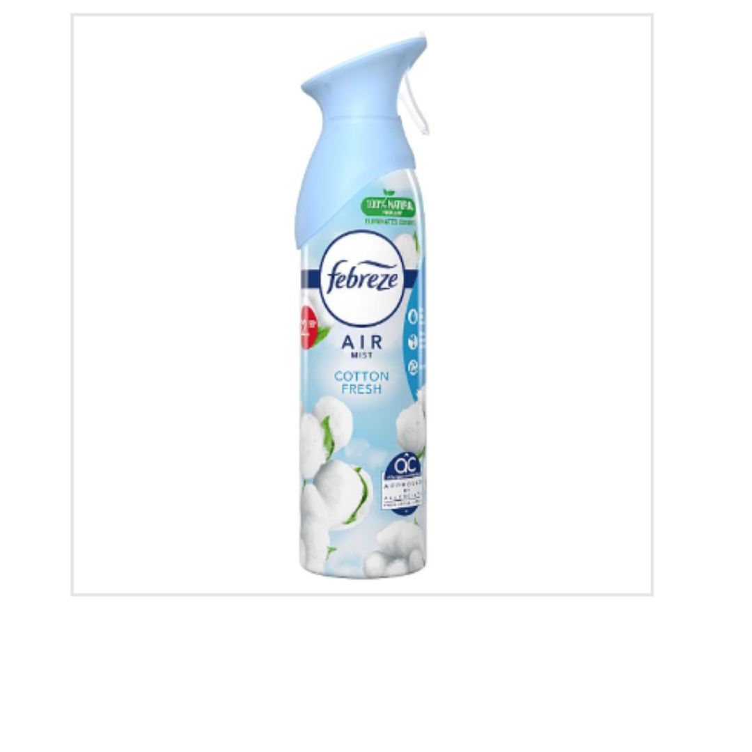 Buy Febreze Air Freshener Spray Cotton Fresh 300 ML x Case of 6 ...