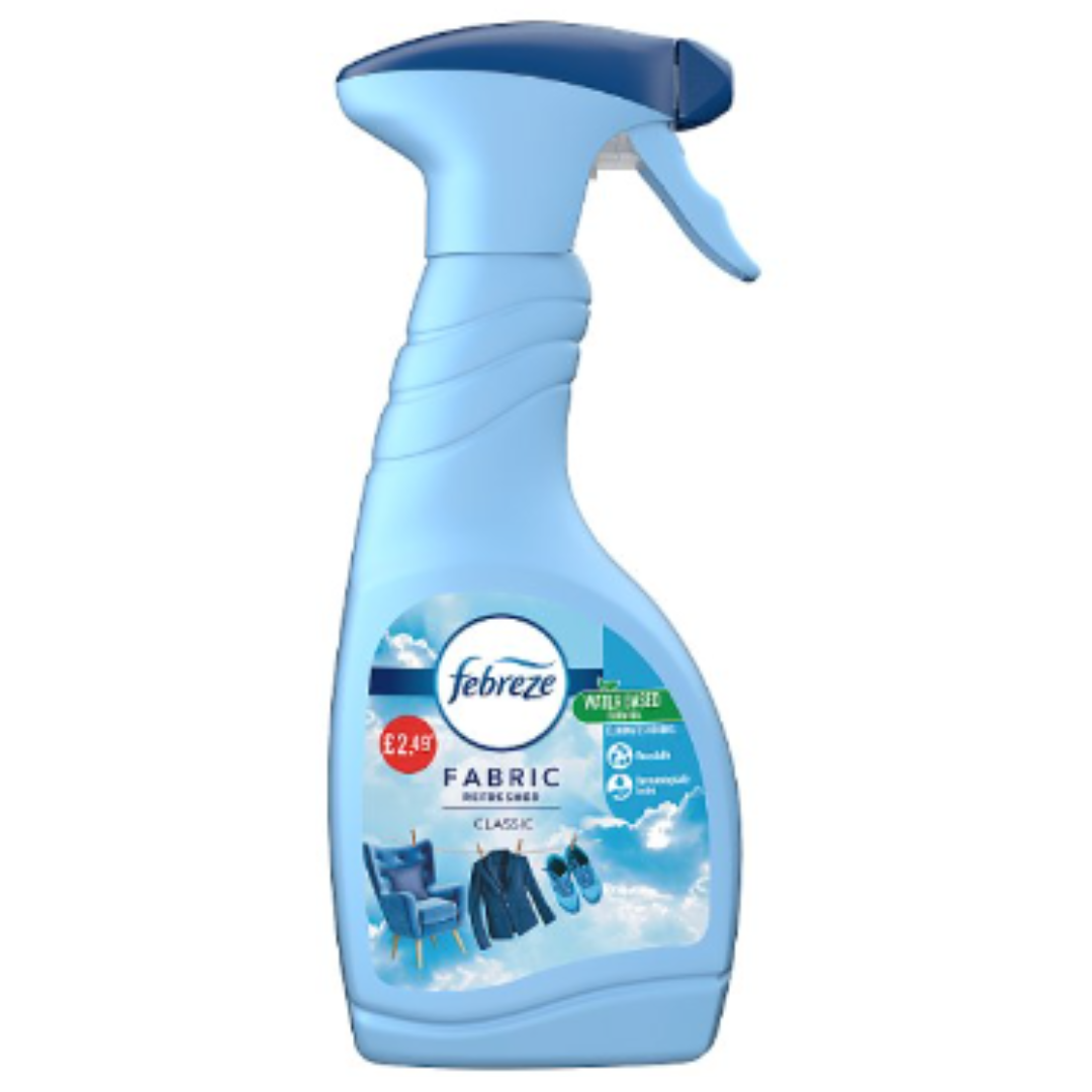 Buy Febreze Fabric Freshener Spray Classic 500ML x Case of 8 | London ...