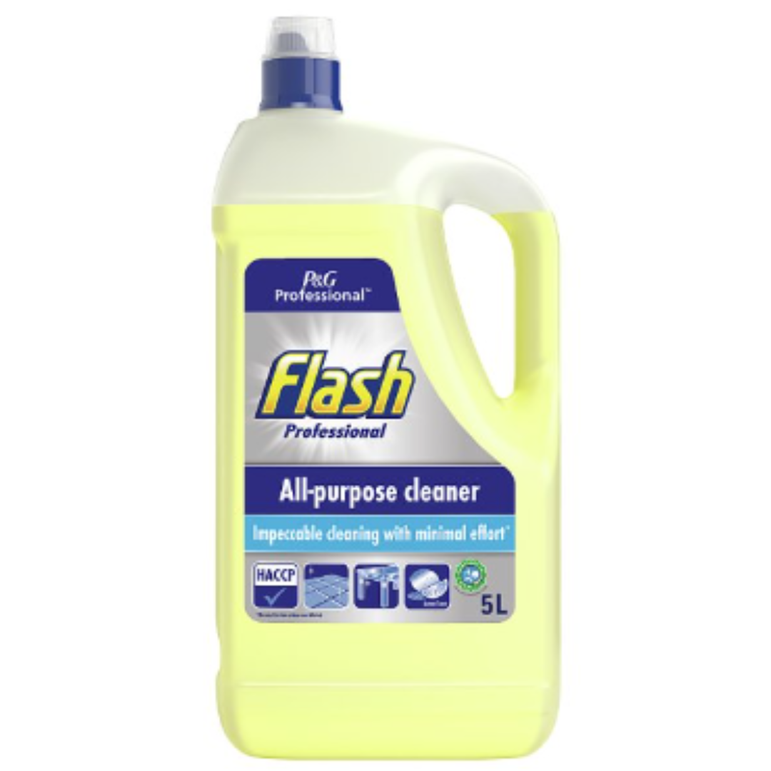 Buy Flash Professional All-Purpose Cleaner Lemon 5L x 2 | London Grocery