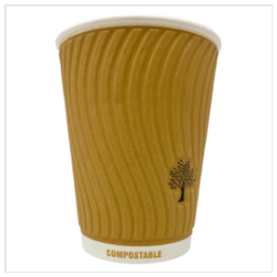 Buy H-Pack 8oz Bio Cup Embossed Double Wall 35s x Case of 20 | London ...