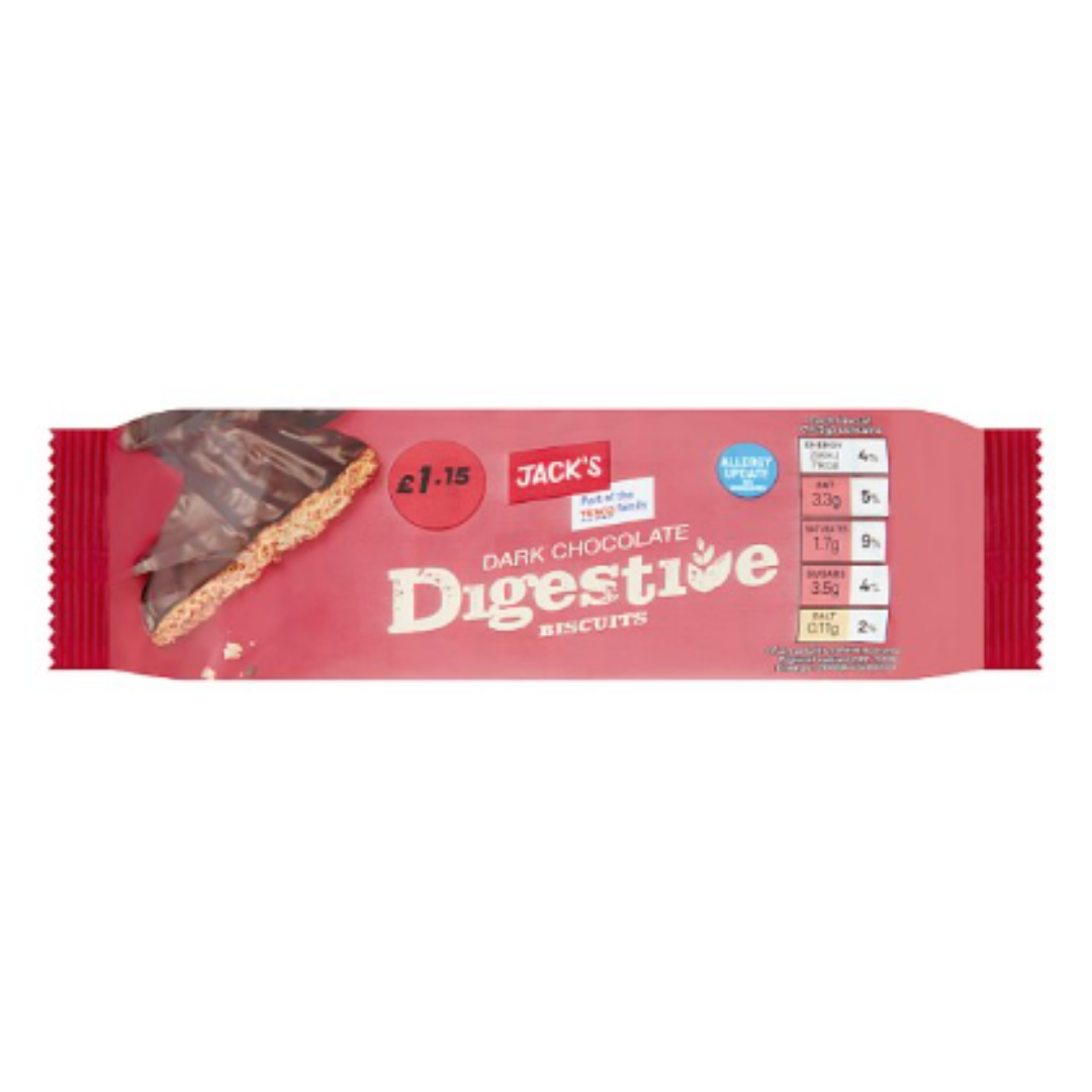 Buy Happy Shopper Milk Chocolate Digestives 200g x Case of 12 | London ...