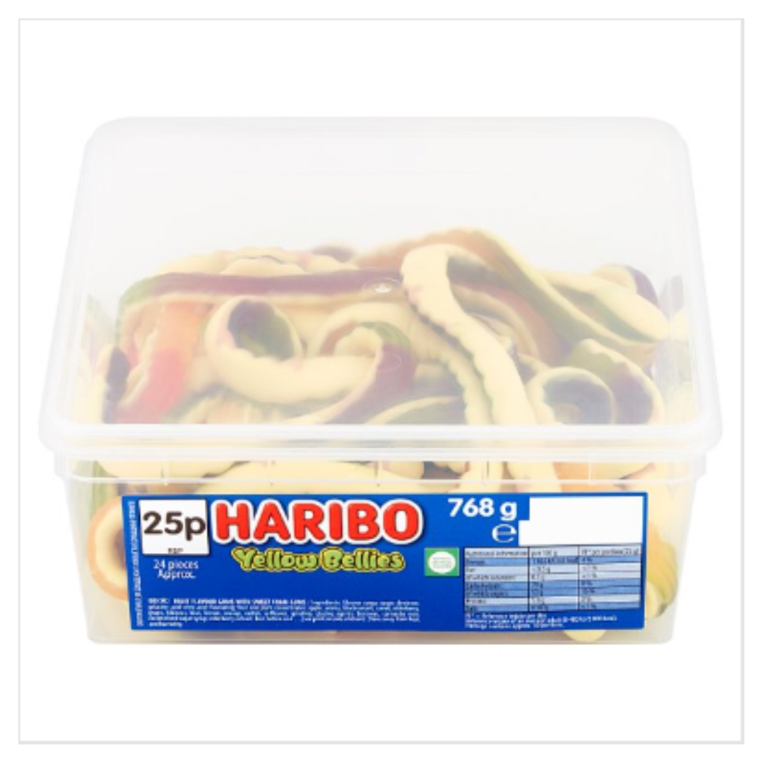 Buy HARIBO Yellow Bellies 768g x Case of 1 | London Grocery