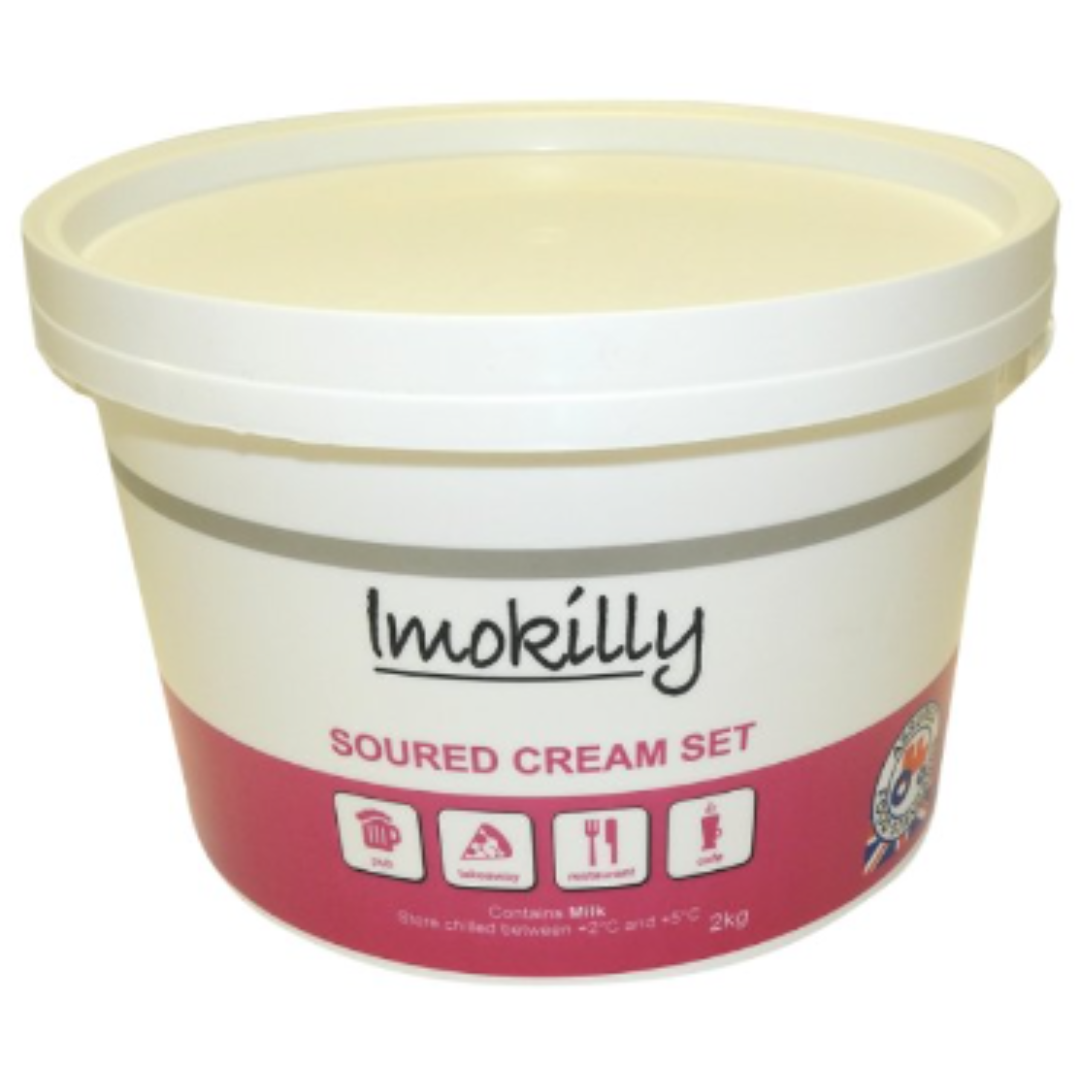 Buy Imokilly Soured Cream Set 2kg Round x 1 | London Grocery