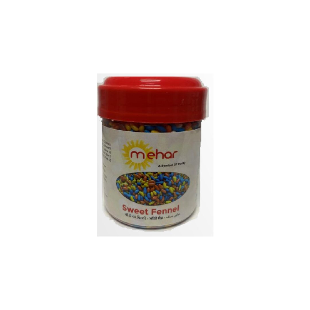 Mehar Sweet Fennel (Sonf) 175g x 6 Pack