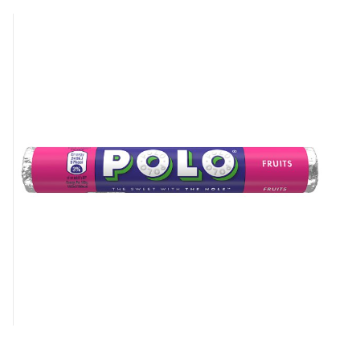 Buy Polo Fruits Sweets Tube 37g x Case of 48 | London Grocery