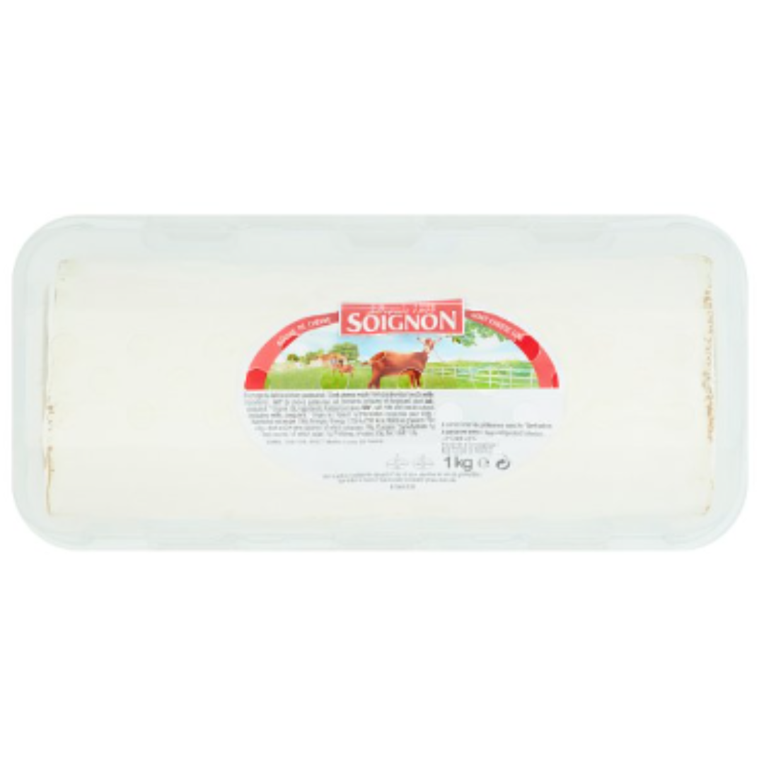 Buy Soignon Goat Cheese Log 1kg x 1 | London Grocery
