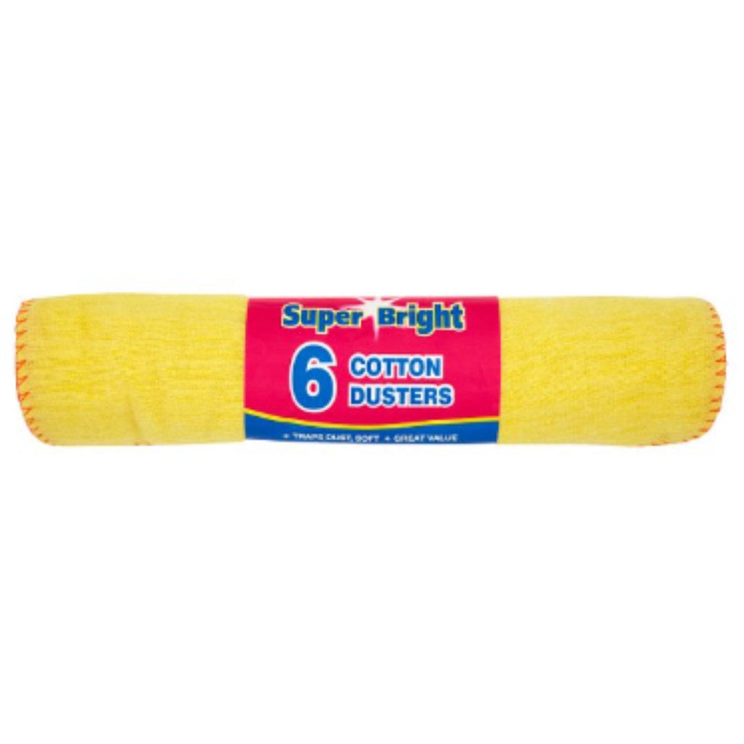 Buy Super Bright 6 Yellow Dusters x Case of 88 | London Grocery