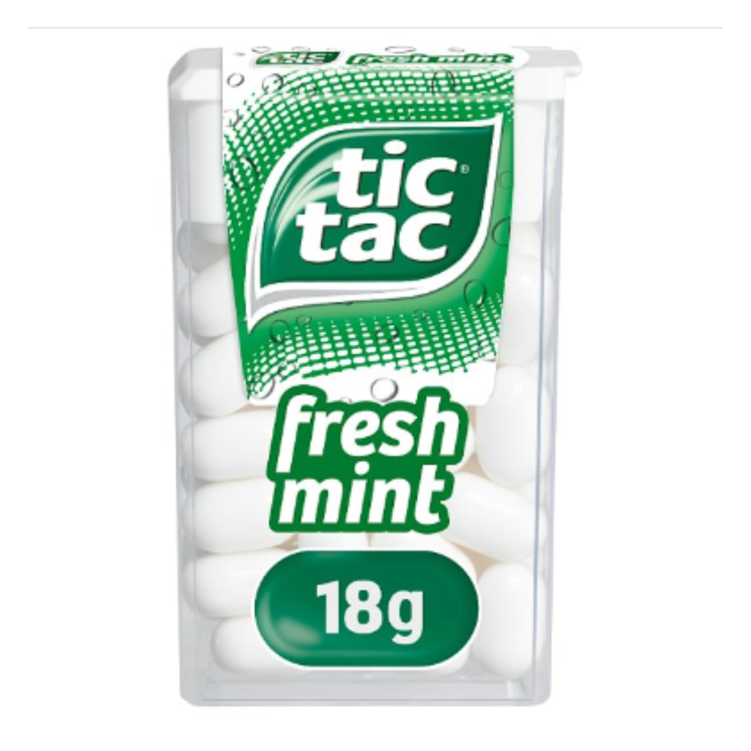 Buy Tic Tac Fresh Mint 18g x Case of 24 | London Grocery