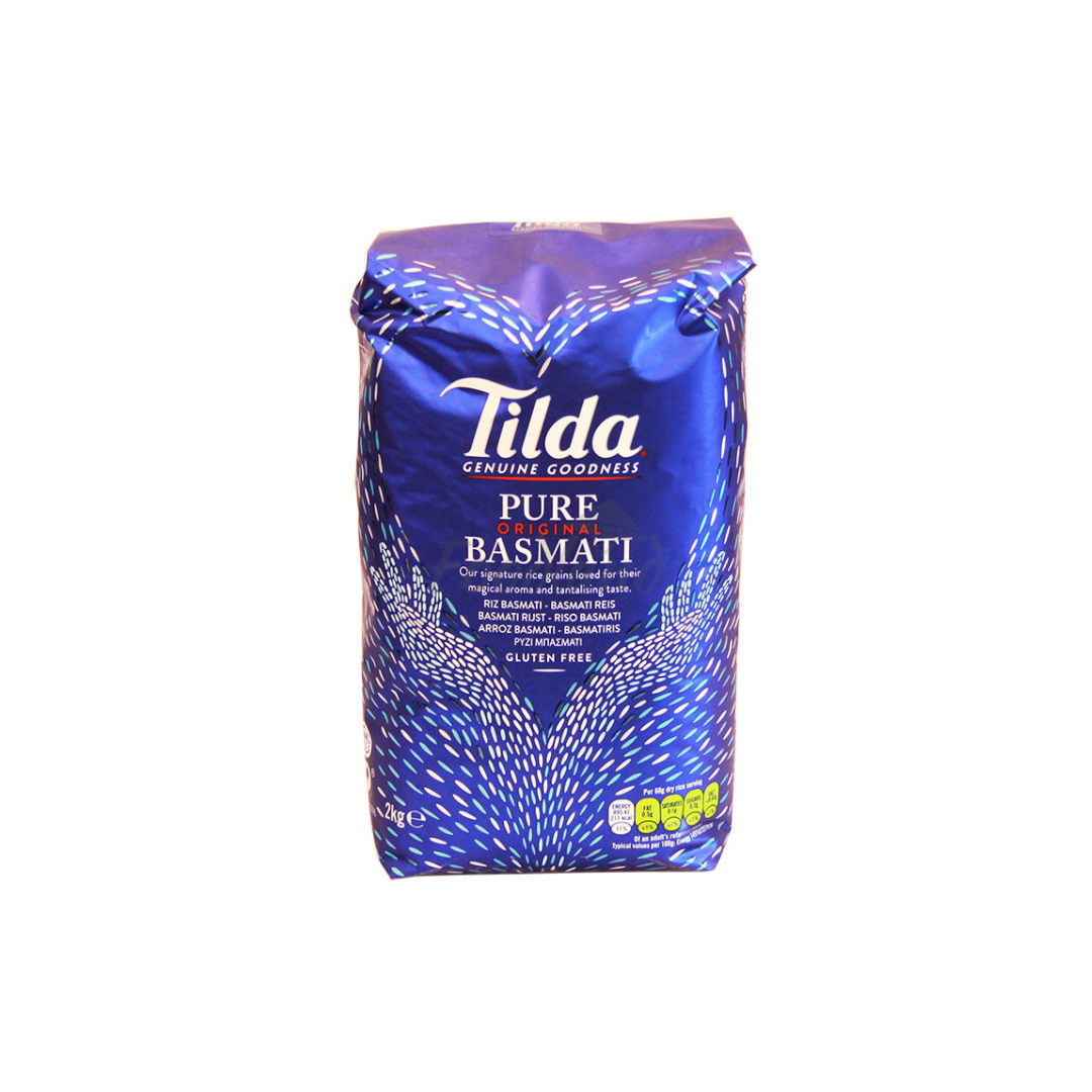 Tilda Basmati Rice 2kg x 6 Pack