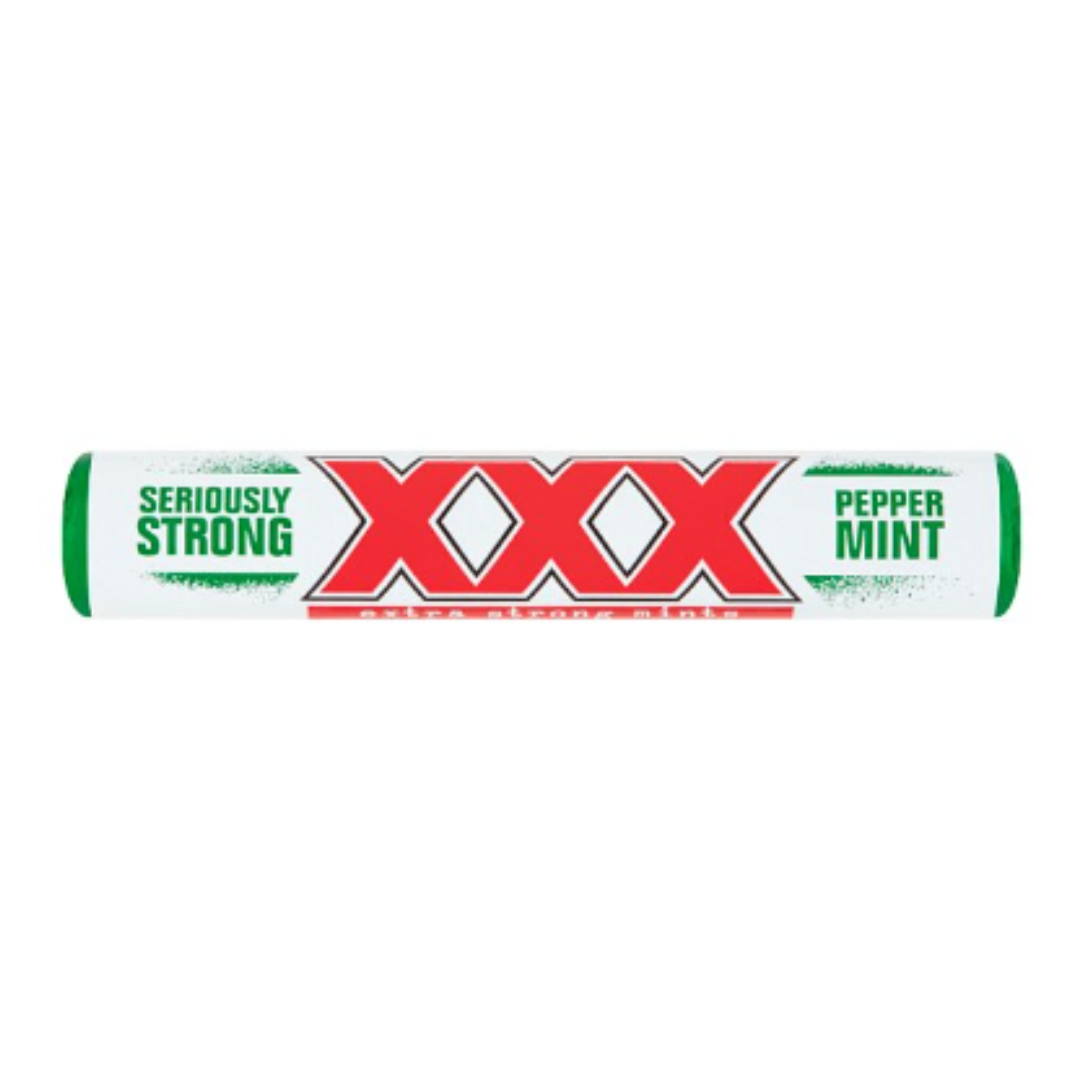 Buy XXX Extra Strong Peppermints 40.5g x Case of 36 | London Grocery