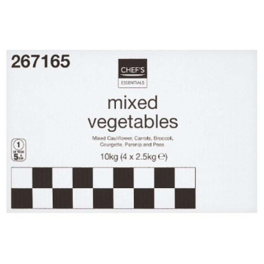 Buy Chef's Essentials 4 Mixed Vegetables 10kg x 1 Pack | London Grocery