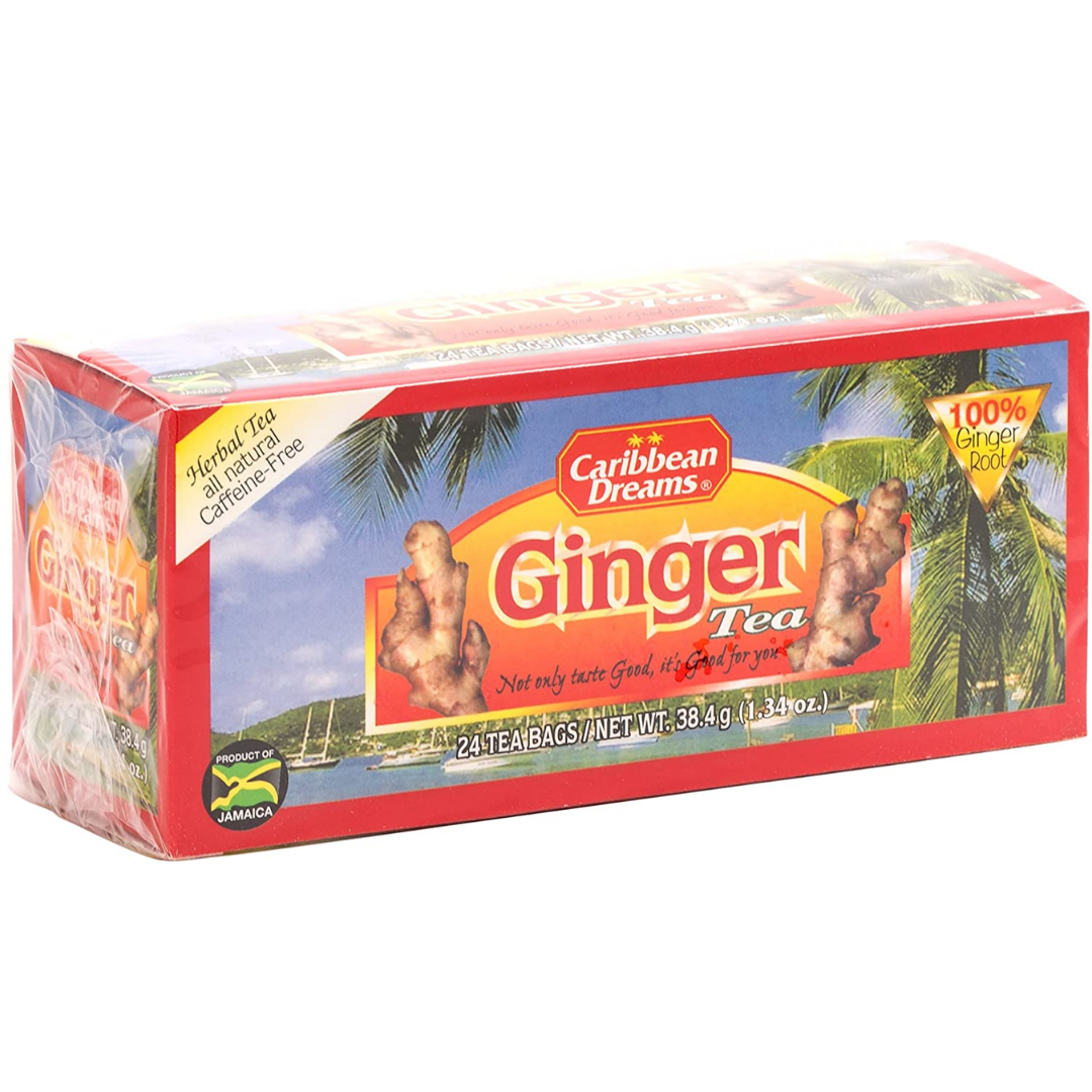 Buy Caribbean Dreams Ginger Tea 6 x 24’s | London Grocery