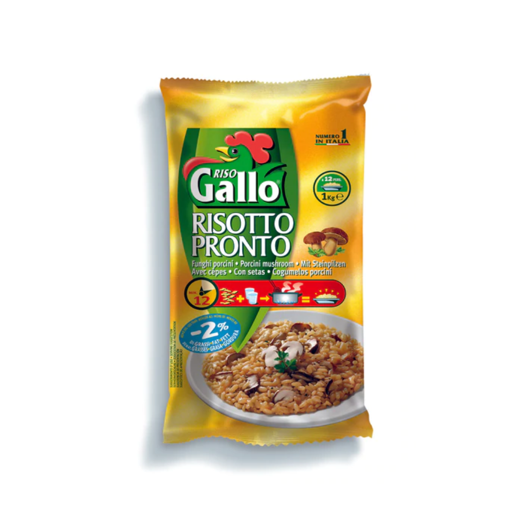 Gallo Risotto Pronto Porcini Mushroom 1kg | London Grocery