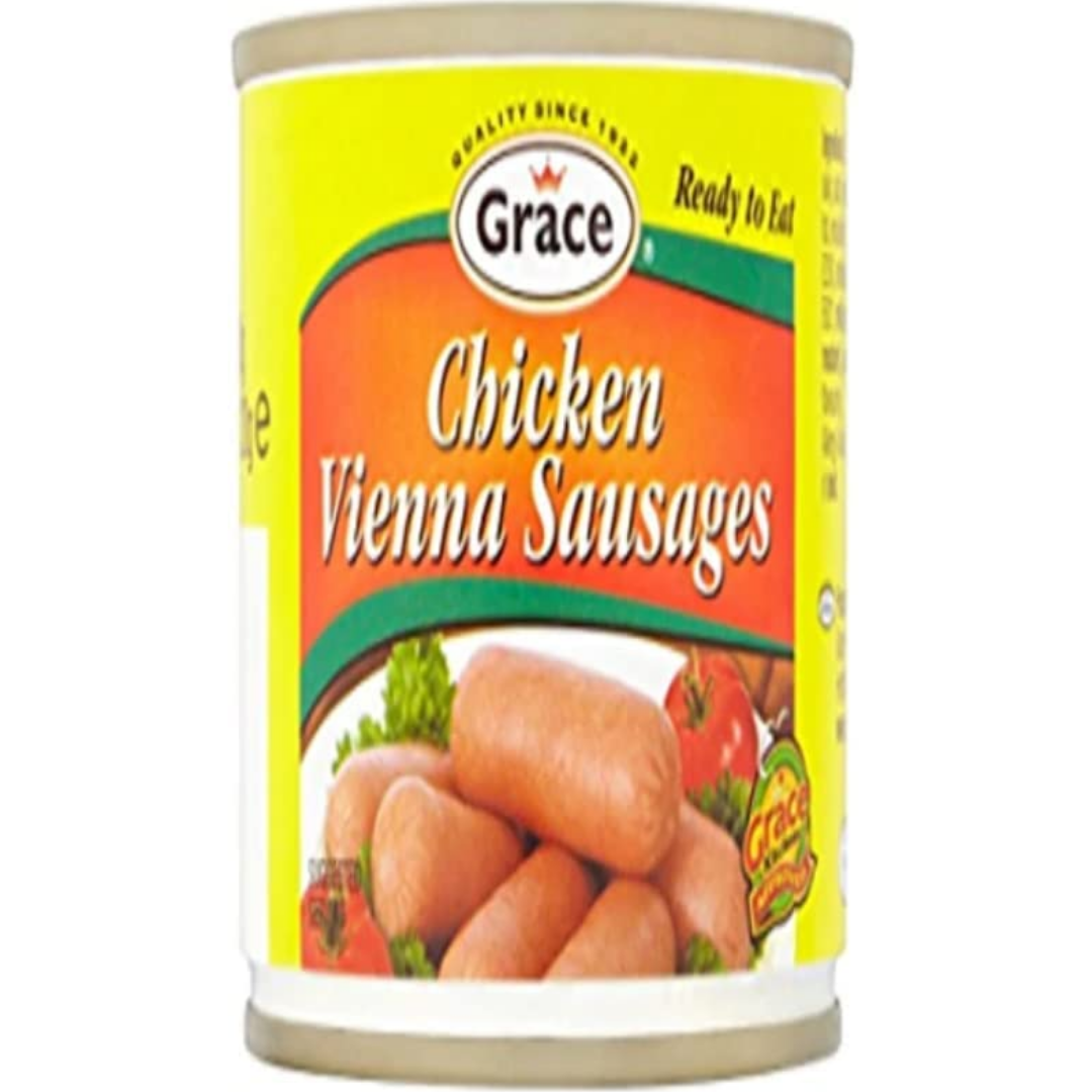 Buy Grace Chicken Viennas Original 24 x 200g | London Grocery