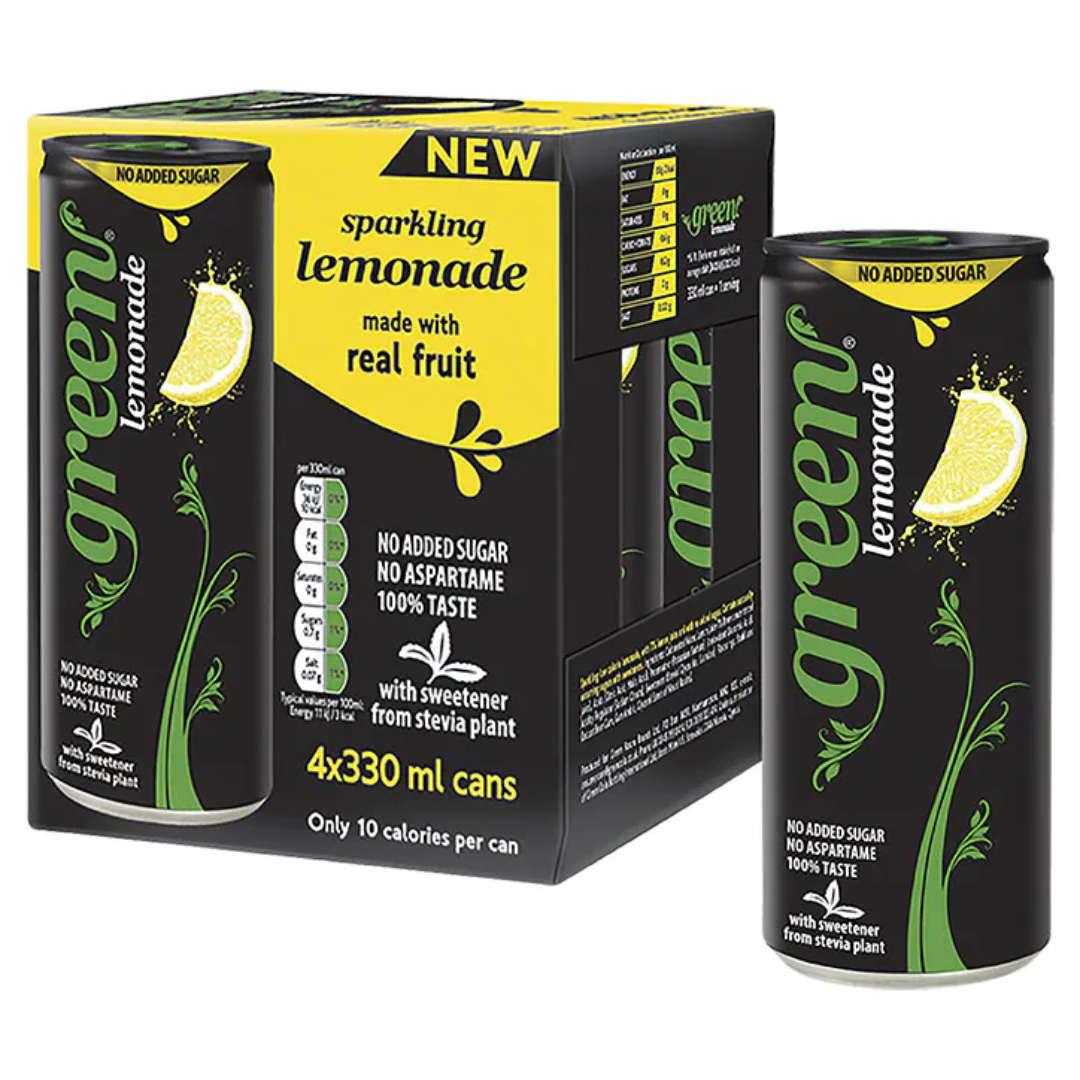 Buy Green Lemonade 4 x 330ml | London Grocery