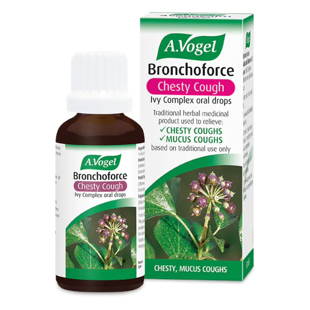 Buy A.Vogel Bronchoforce Chesty Cough Ivy Complex Oral Drops 50ml ...