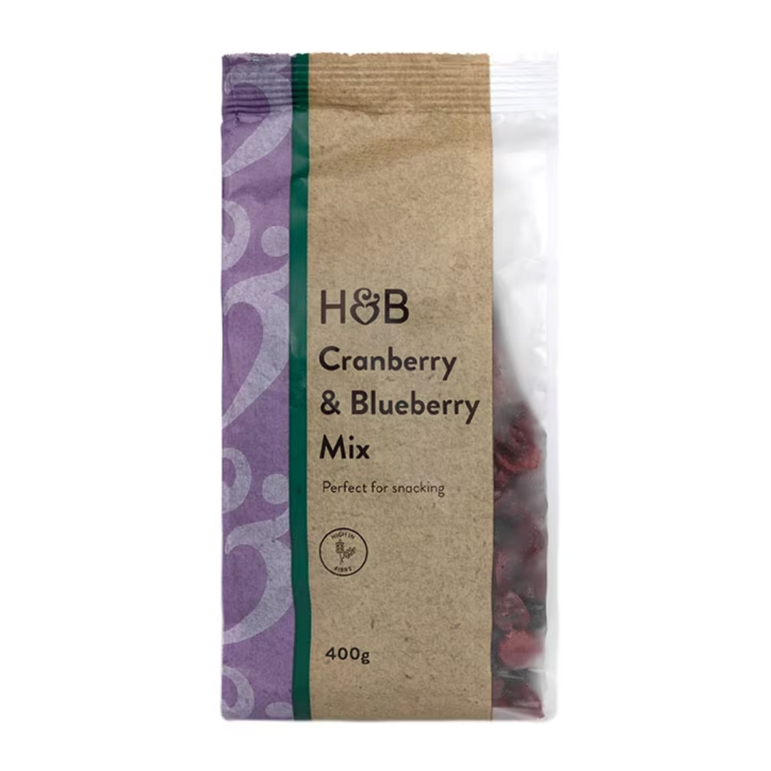 Buy Holland & Barrett Cranberry & Blueberry Mix 400g | London Grocery