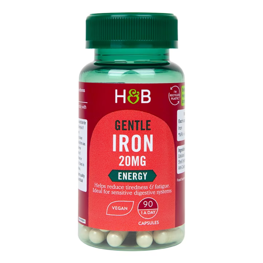 Buy Holland & Barrett Gentle Iron 20mg 90 Capsules | London Grocery