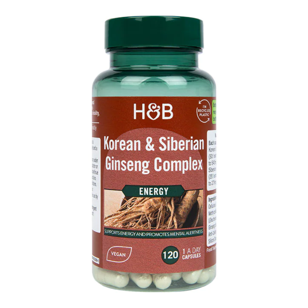 Buy Holland & Barrett Ginseng Complex 120 Tablets | London Grocery