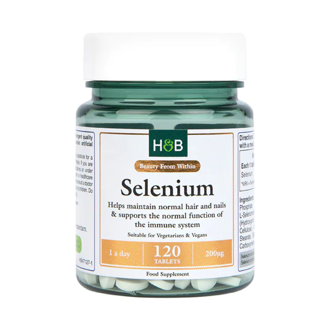 Buy Holland & Barrett Selenium 200ug 120 Tablets | London Grocery