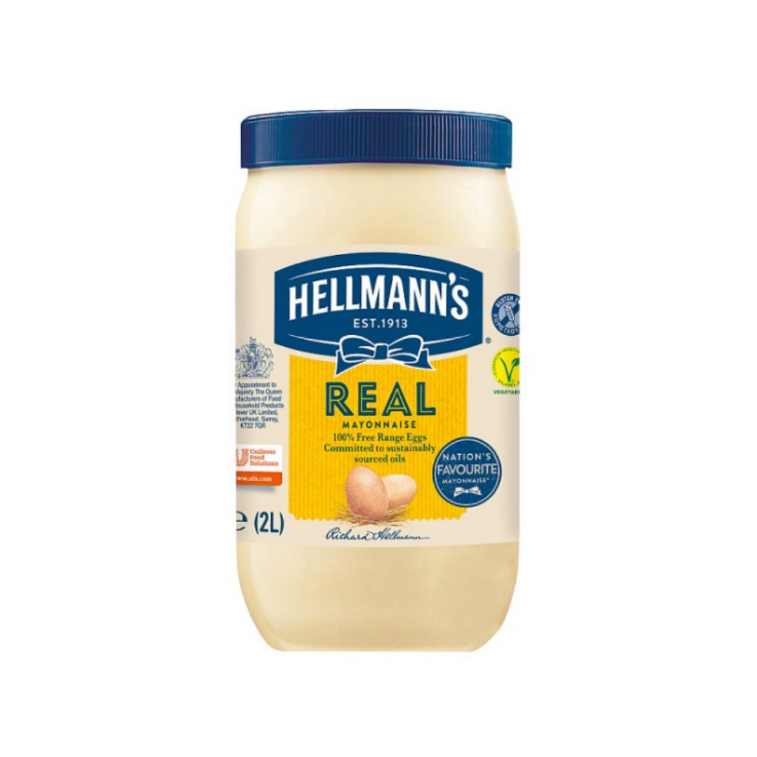 Hellmann's Real Mayonnaise 2L x 2 cases | London Grocery