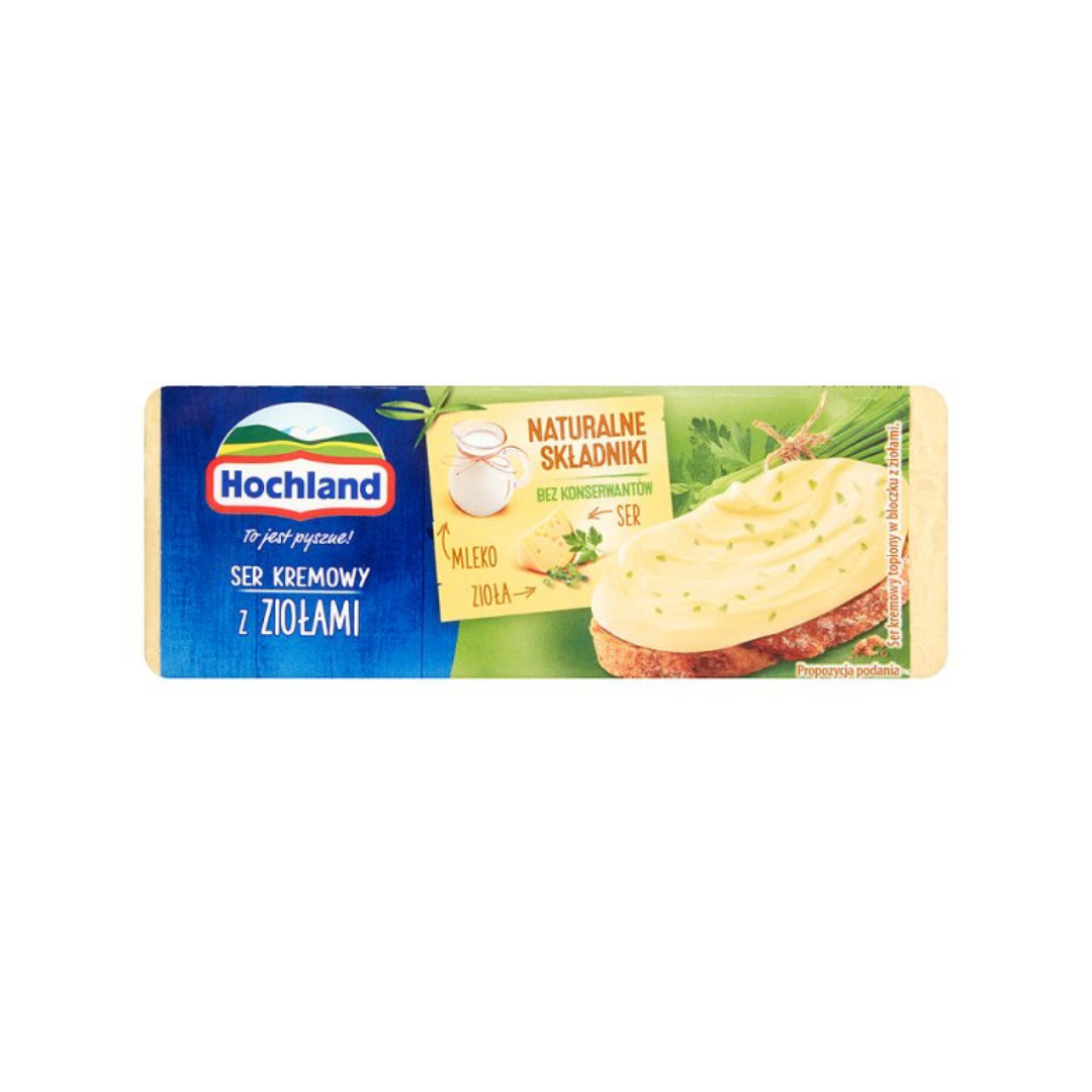 Hochland Block Cheese with Herbs Spread 90gr | London Grocery