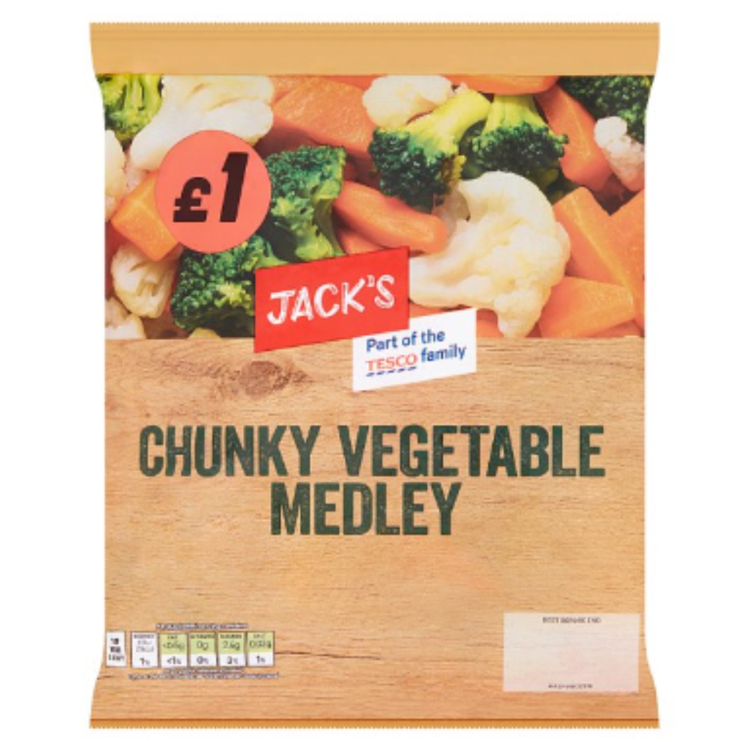 Buy Jack's Chunky Vegetable Medley 500g x 8 Packs | London Grocery