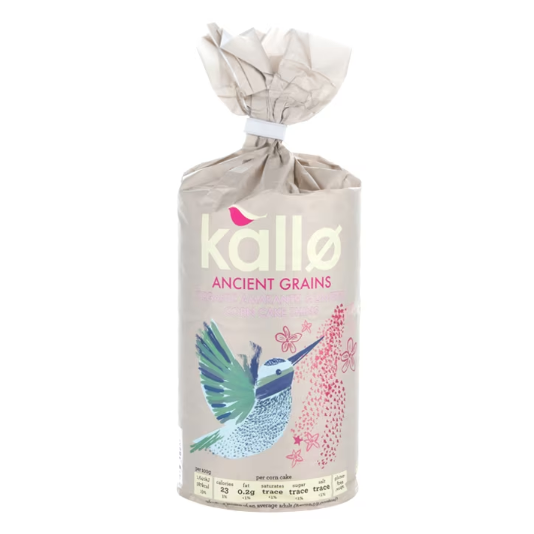 Buy Kallo Ancient Grains Corn Cakes 150g | London Grocery