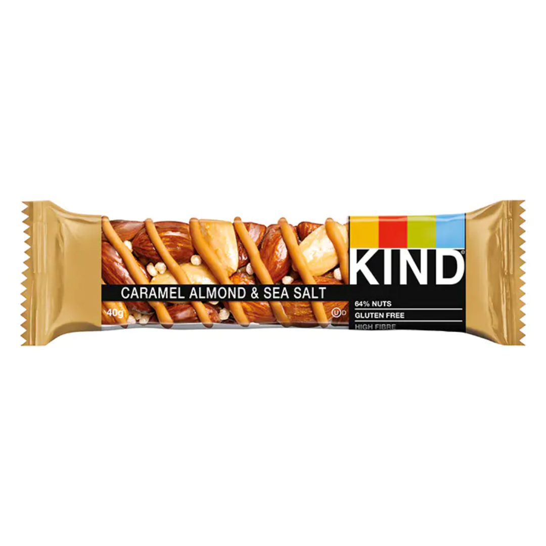Buy KIND Caramel Almond & Sea Salt Bar 40g | London Grocery
