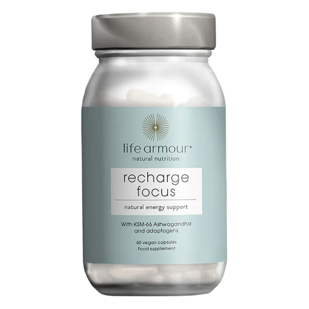 Buy life armour recharge focus 60 Capsules | London Grocery