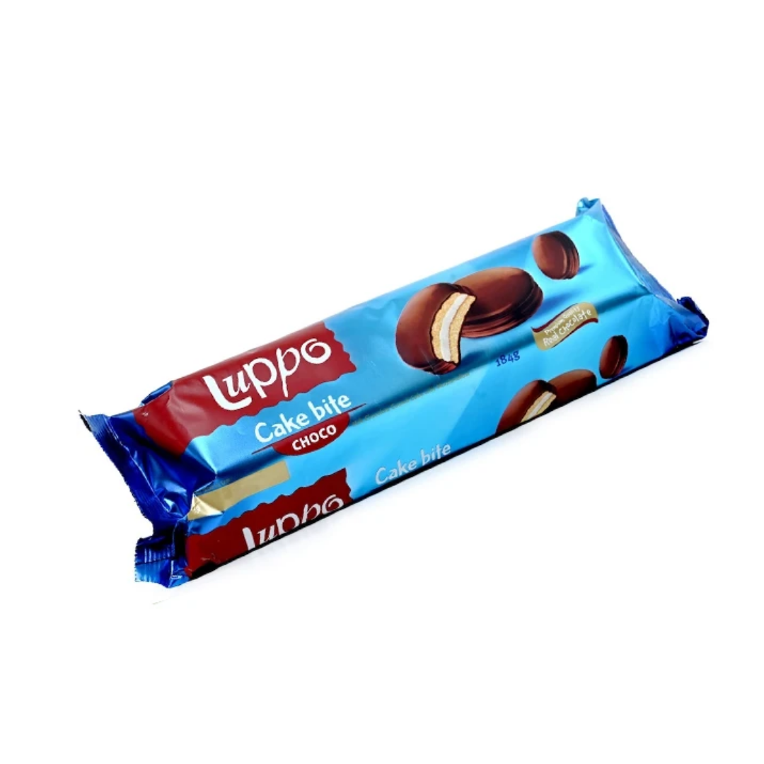LUPPO CAKE BITE - Chocolate 184g x 6 Pack