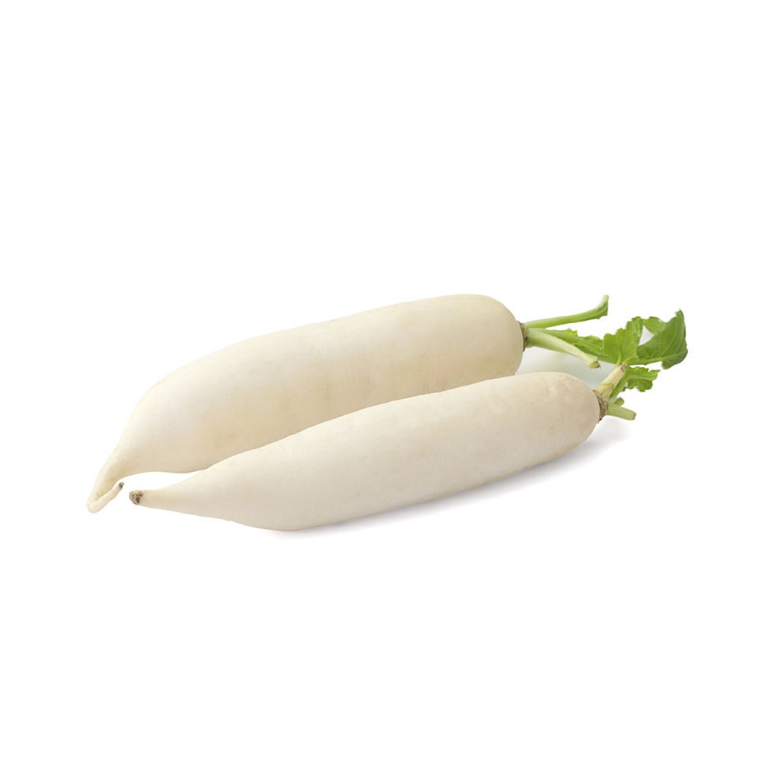 Fresh Mooli (White Radish) 1 Unit 700-800gr | London Grocery