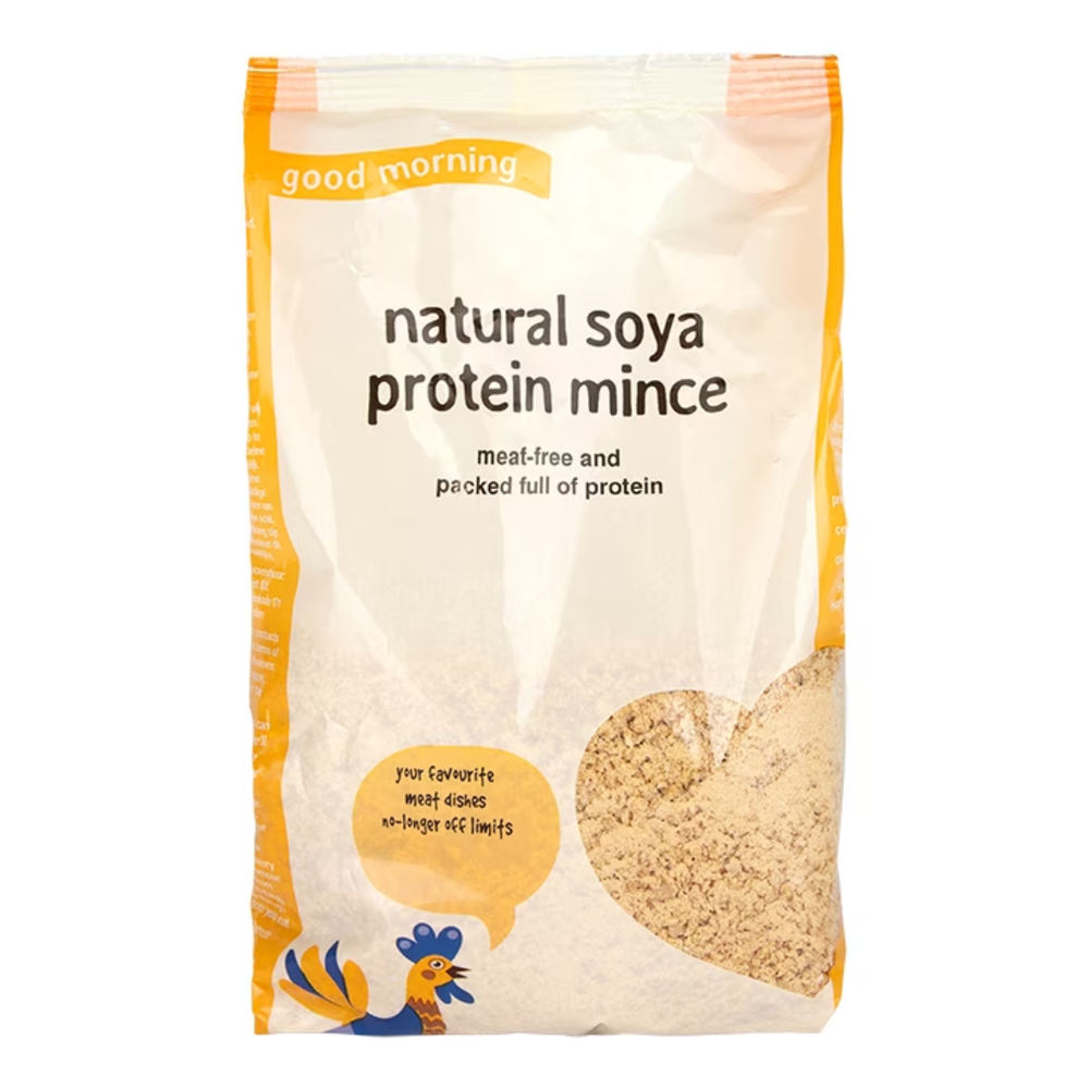 Meat Free TVP Soya Mince (500g) - LifeSource Plain Soya Mince 500g ...