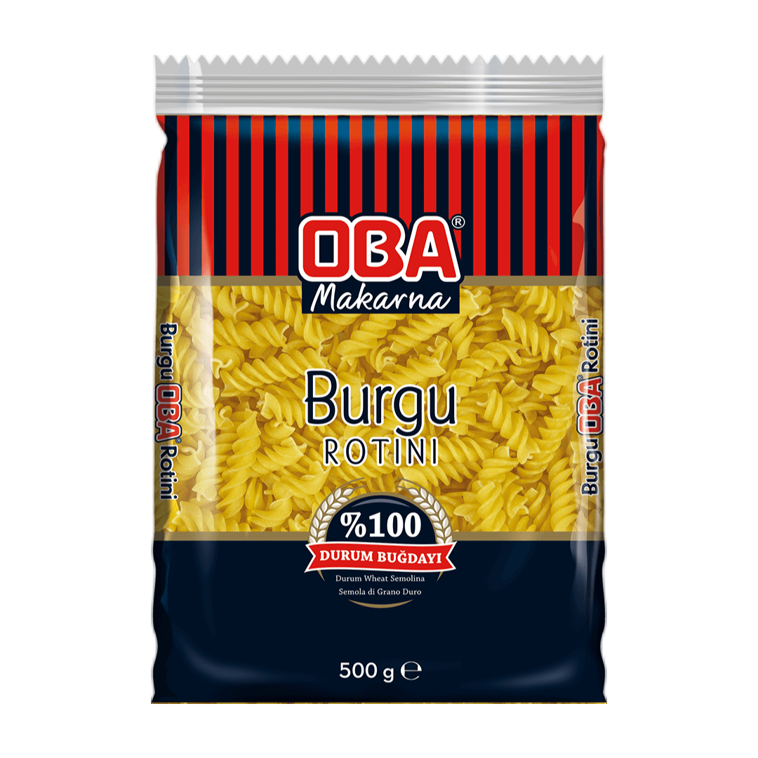 Oba Pasta 500G Burgu (Rotini) | London Grocery
