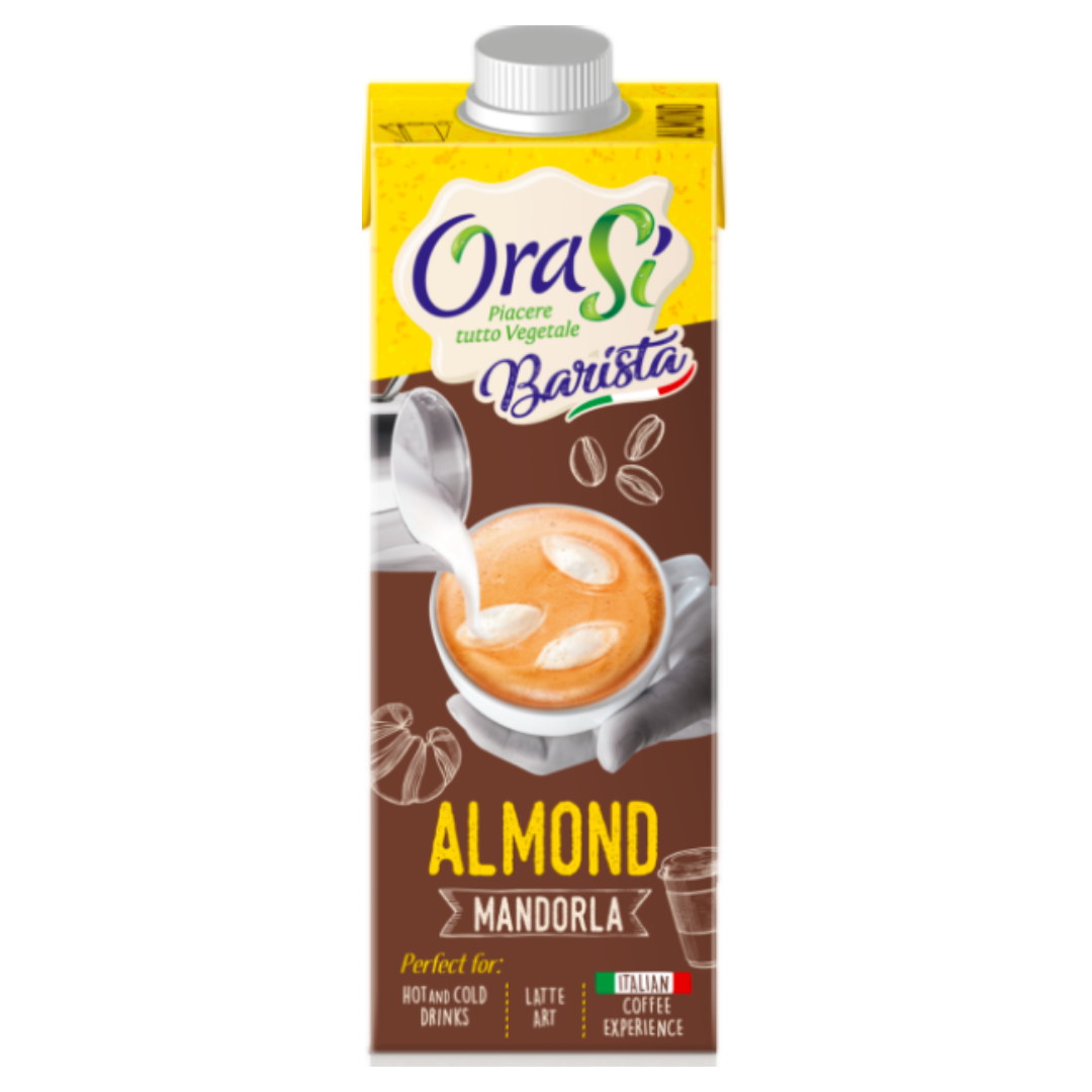 OraSi Barista Almond 1lt | London Grocery