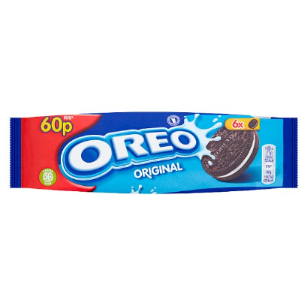 Buy Oreo Original Vanilla Sandwich Biscuits 66g x Case of 20 | London ...