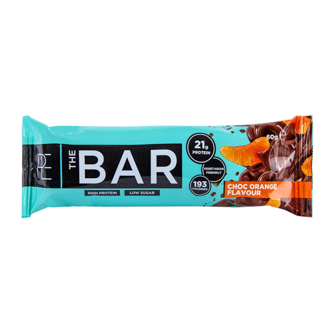 Buy PE Nutrition THE BAR Chocolate Orange 60g | London Grocery