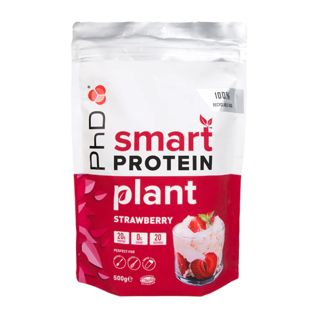 Buy PhD Smart Protein Plant Strawberry 500g | London Grocery