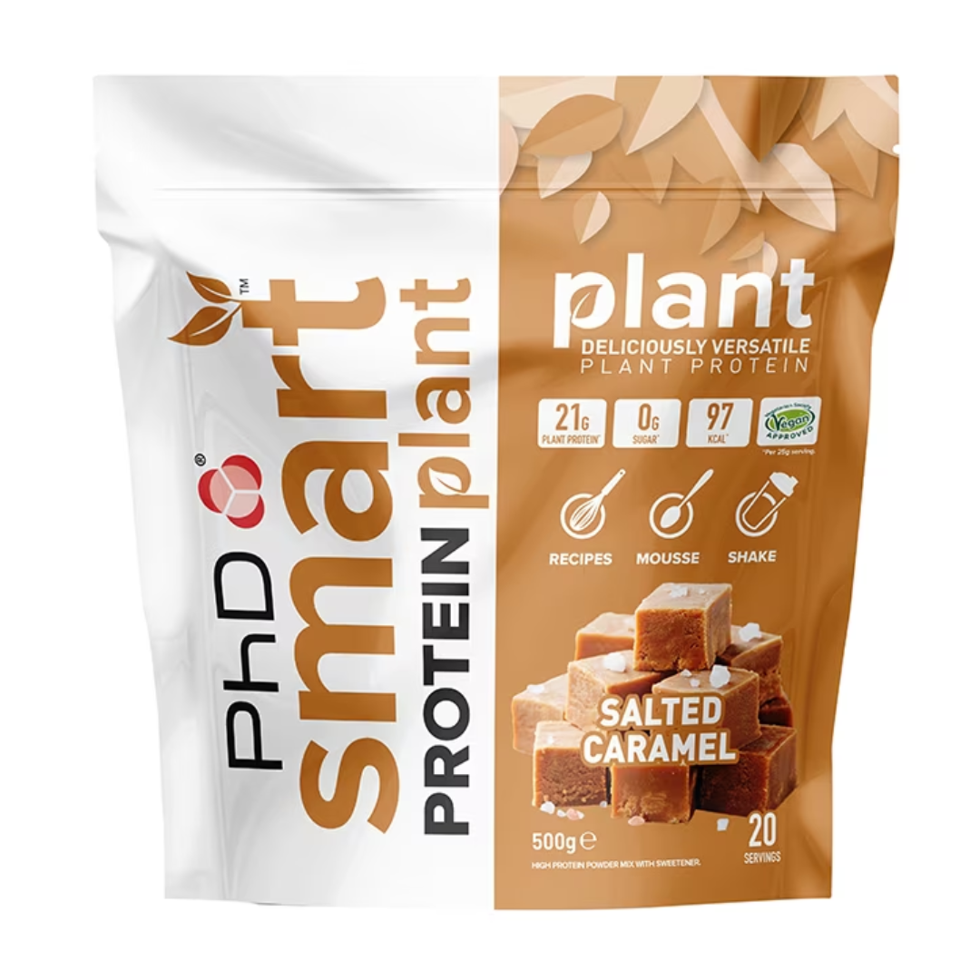 Buy PhD Smart Protein Plant Salted Caramel 500g | London Grocery