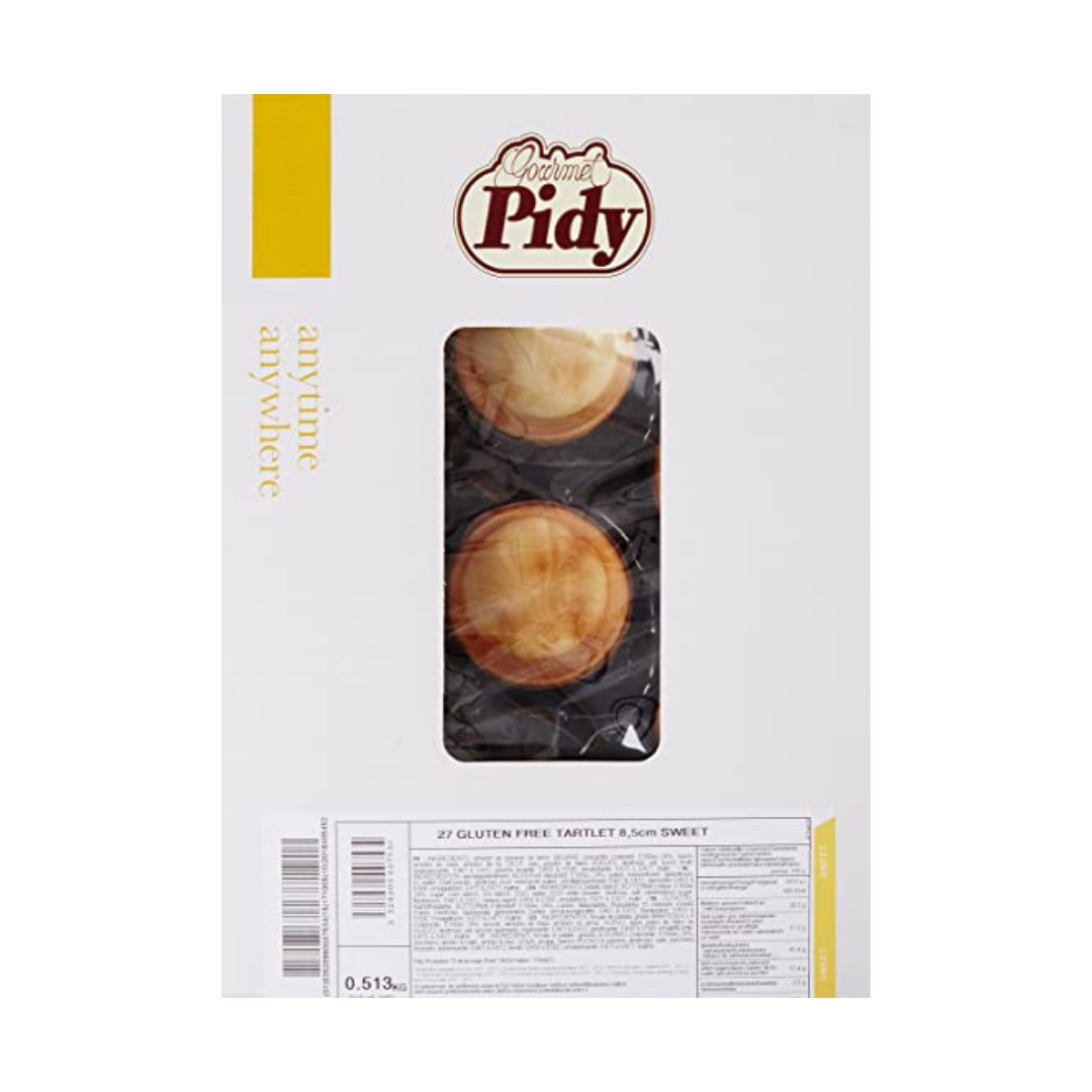 Pidy Tart Cases Sweet GF 8.5cm | London Grocery