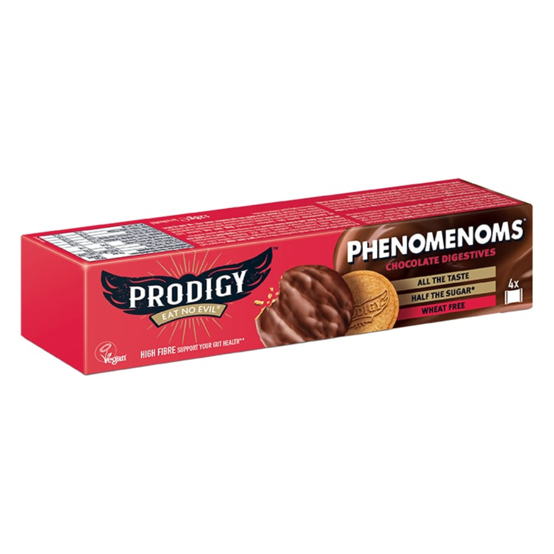 Buy Prodigy Phenomenoms Chocolate Digestive Biscuits128g | London Grocery